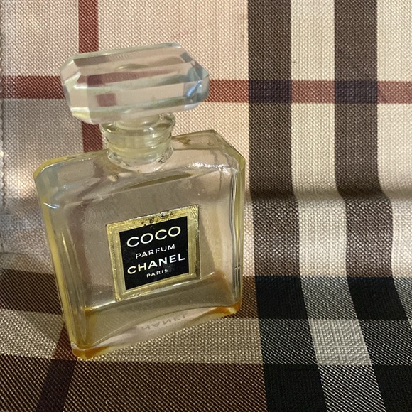 CHANEL | Accents | Coco Chanel Paris Vintage Glass Perfume Bottle 3 Ml ...